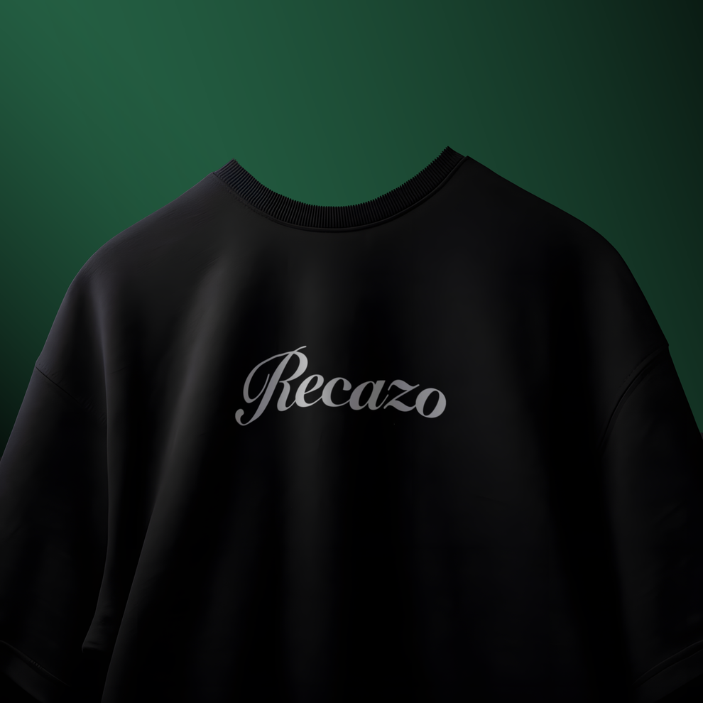 Black KTLK T-SHIRT - Premium Oversized T-Shirt – RECAZO